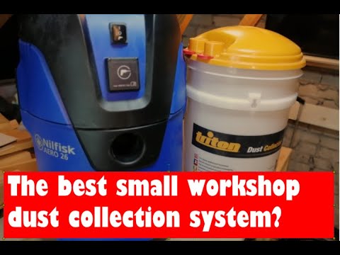 The best small workshop dust collection system? - YouTube