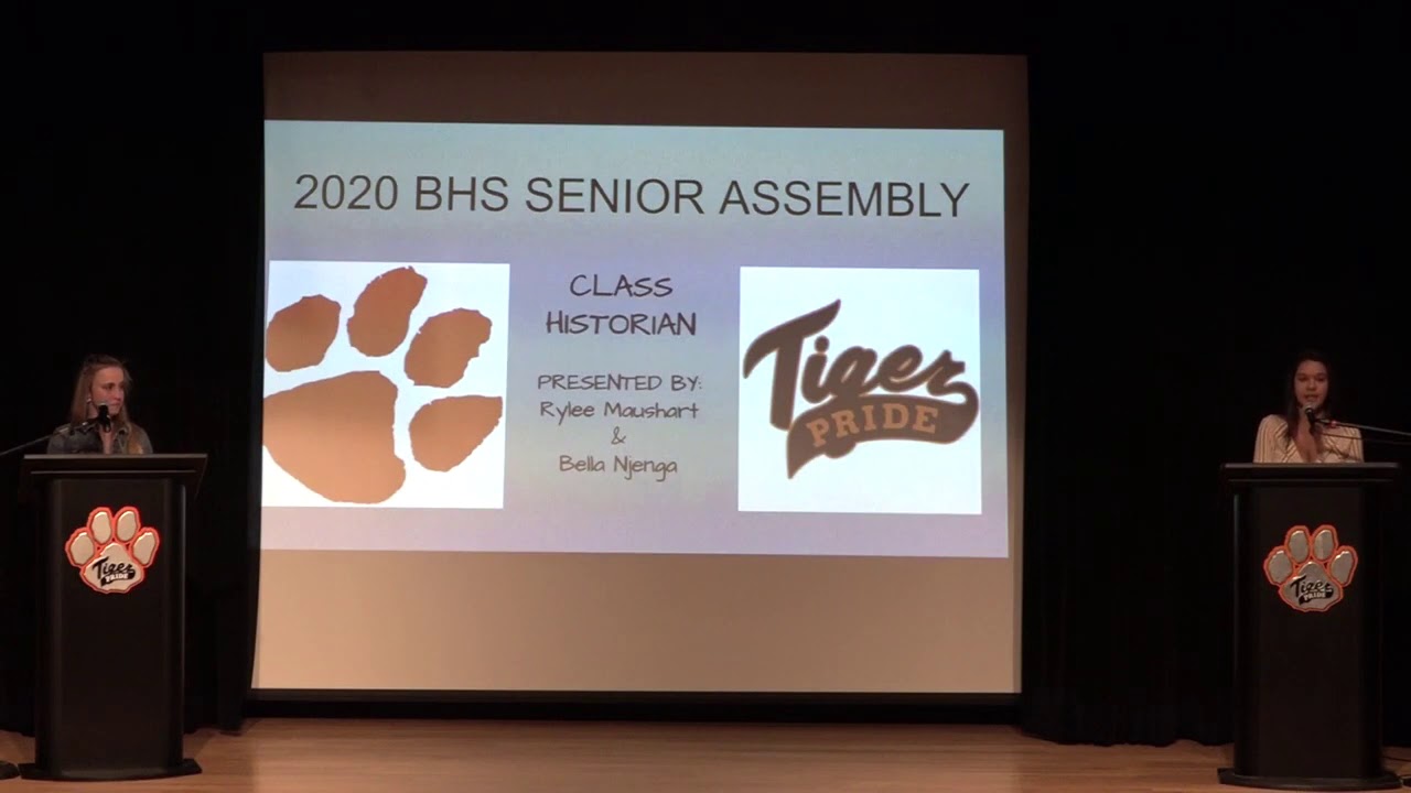 Senior Assembly 2020 - YouTube