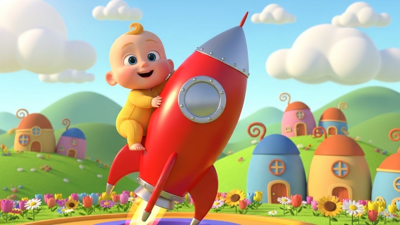Baby’s Birthday Rocket 🚀🎉 | Fun Adventure & Learning for Kids ...
