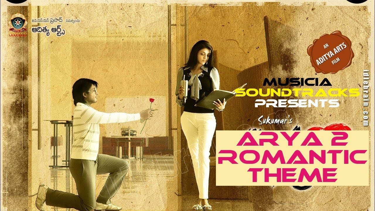 Arya 2 Beautiful Romantic Theme-Movie Links Are In Description! - YouTube