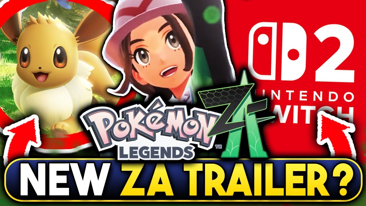 POKEMON NEWS! NEW LEGENDS ZA TRAILER RUMORS! NEW NINTENDO SWITCH 2 ...