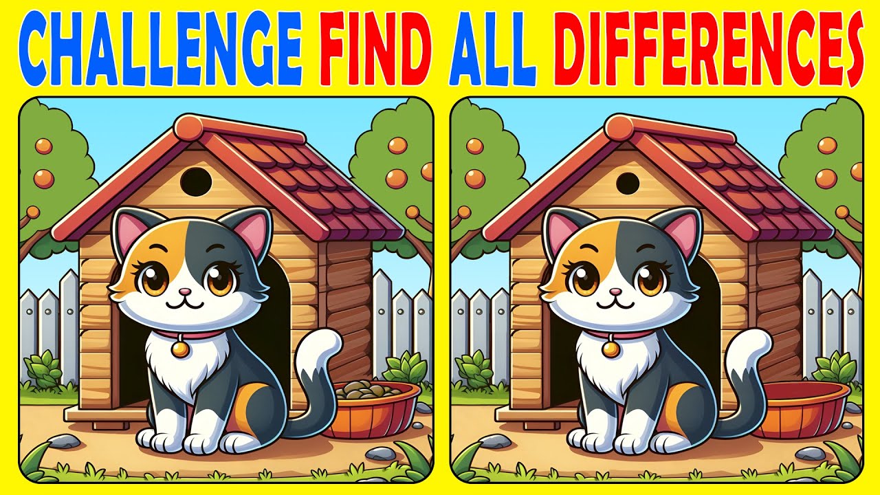 Spot The Difference : Only Genius Find Differences : Hard Level [ Find ...