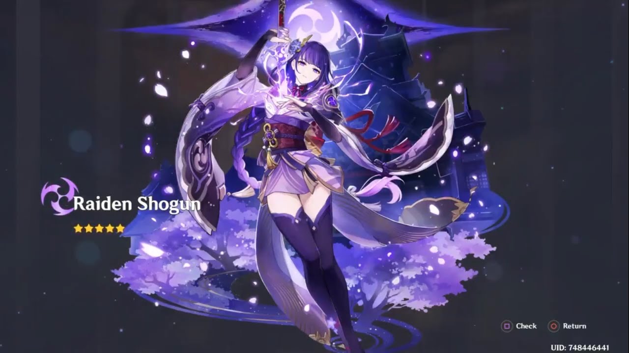 Raiden Shogun is unlocked. (Genshin Impact) - YouTube