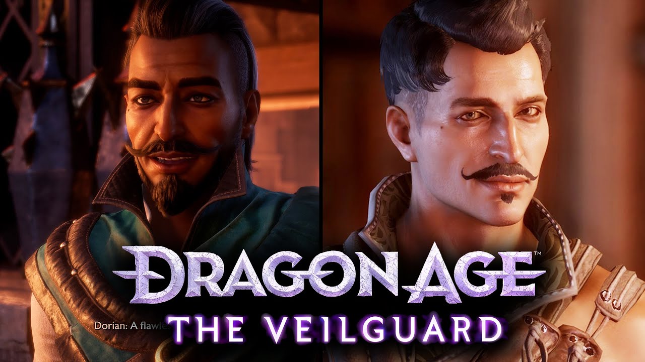 Meeting Dorian Pavus in Dragon Age The Veilguard vs Dragon Age ...