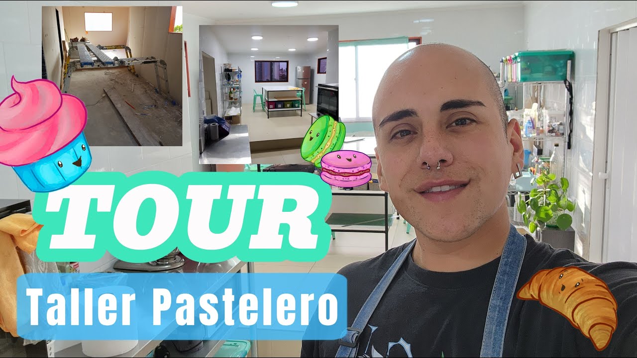LES MUESTRO MI TALLER PASTELERO !! | KITCHEN TOUR | TOUR POR EL TALLER ...