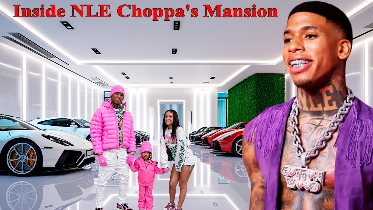 Inside NLE Choppa's Tennessee Mansion ★ Car Collection, Partner, 2 ...