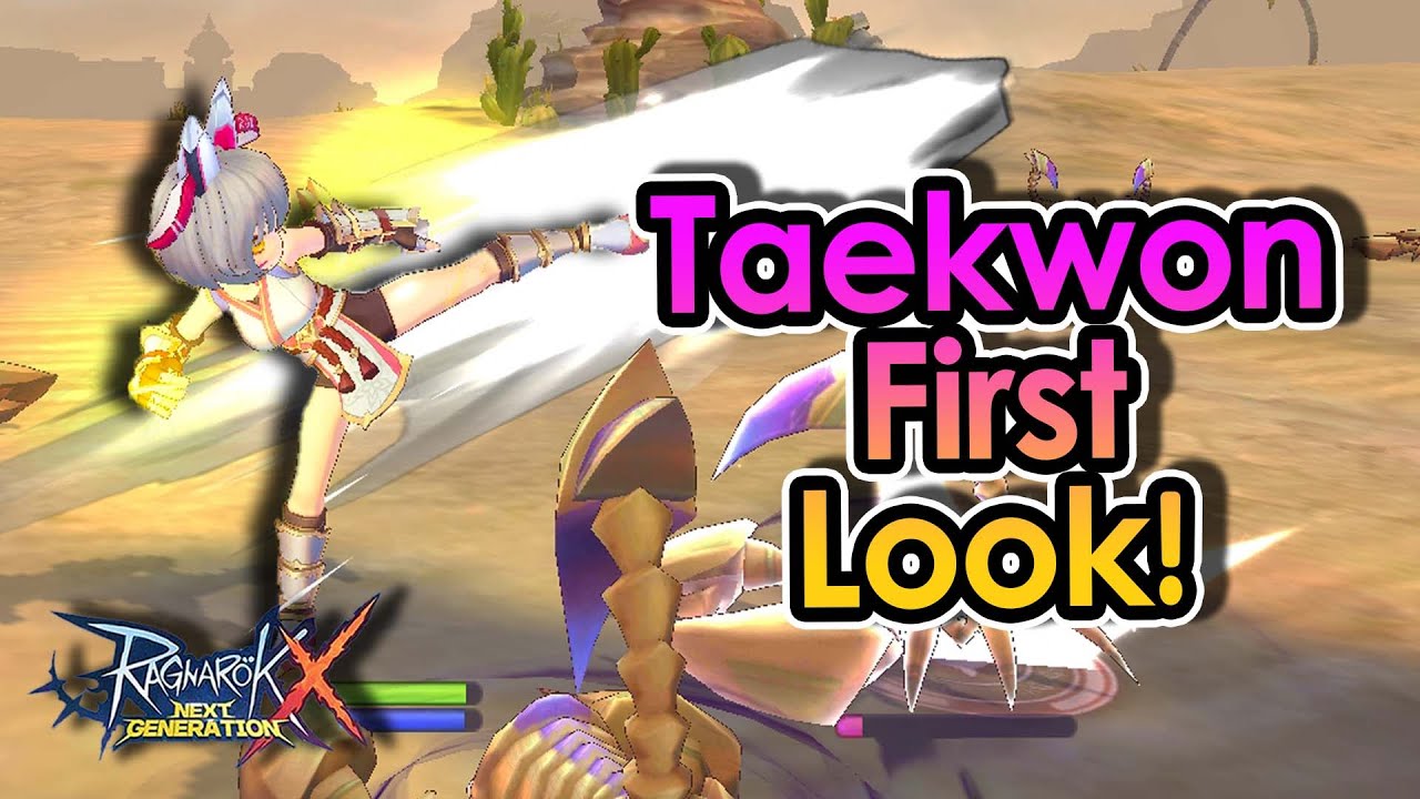 [ROX] Released Now! Taekwon First Look In TW Server! | King Spade - YouTube