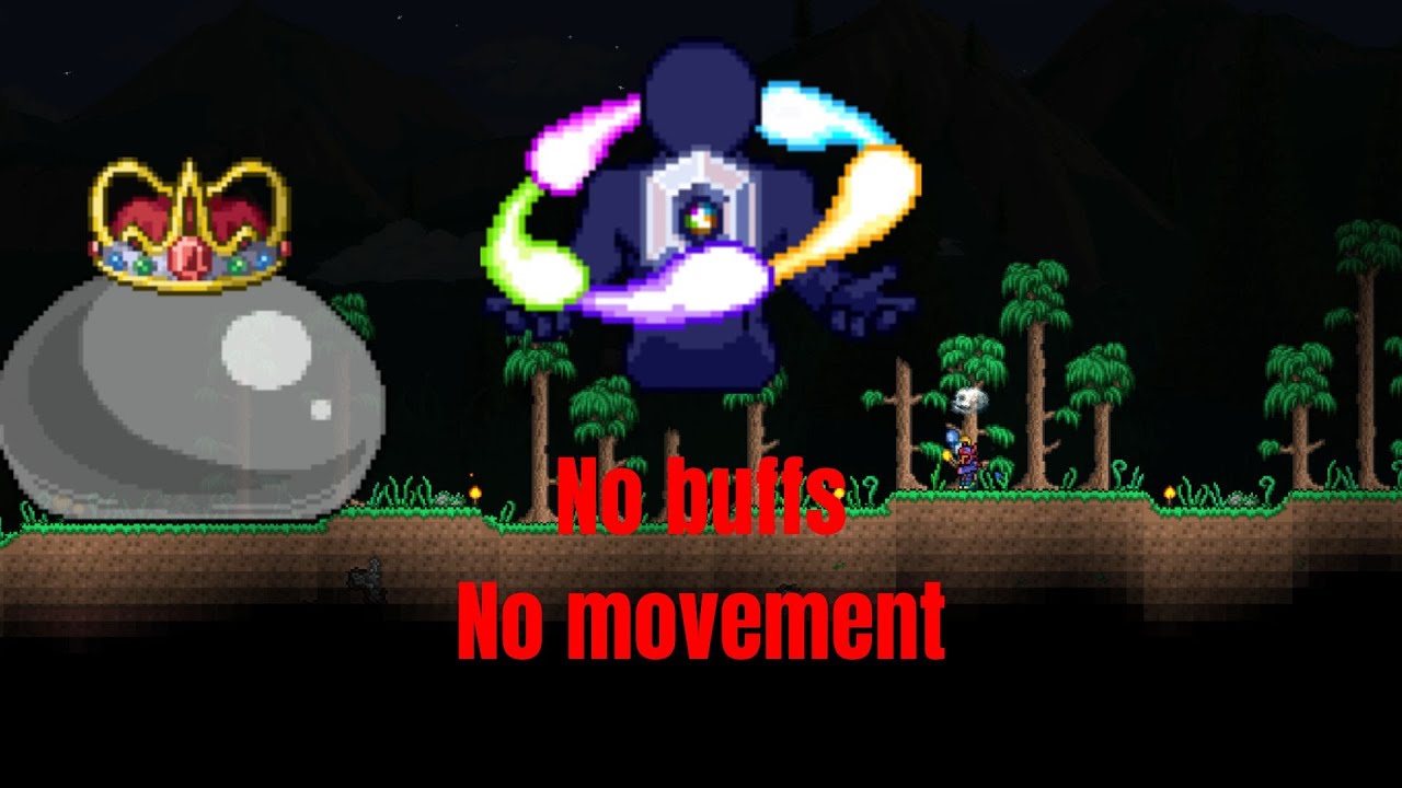 King slime NO-HIT | No potions, No movement accessories, Eternity mode ...