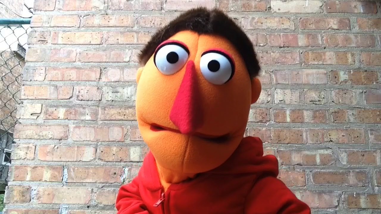 My New Orange Muppet Whatnot Review with Puppet Training - YouTube