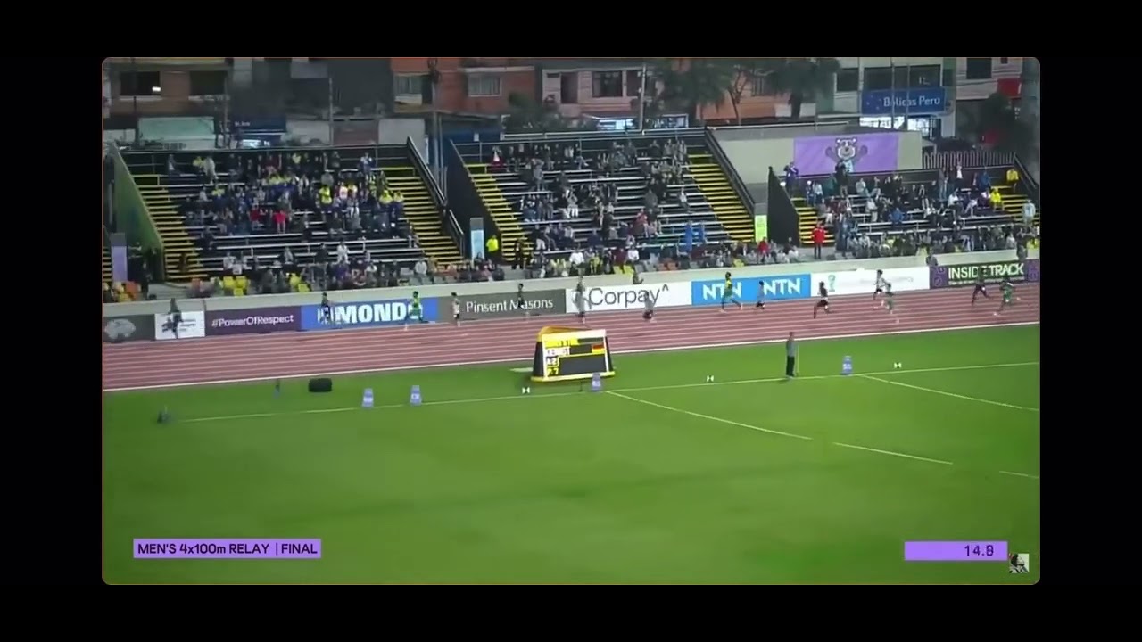 JAMAICA🇯🇲 WINS MENS 4x100!!! Deandre Daley comeback - YouTube