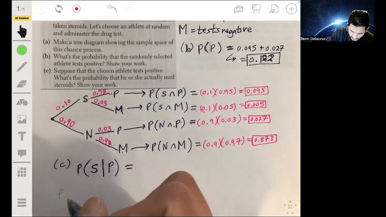 AP Statistics Ch 5 Review R 5 6 Steroids | Probability Trees - YouTube