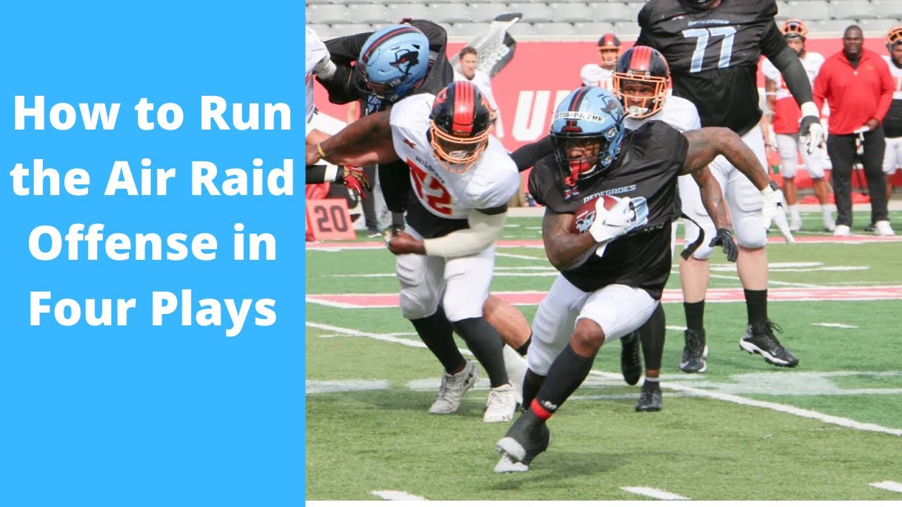 How to Run the Air Raid Offense in Four Plays - YouTube
