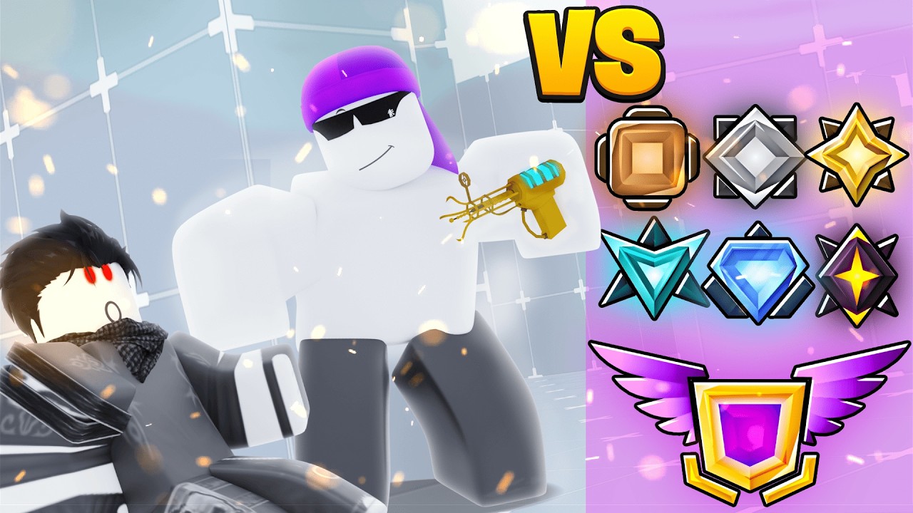 I 1v1ed EVERY RANK In RIVALS - YouTube