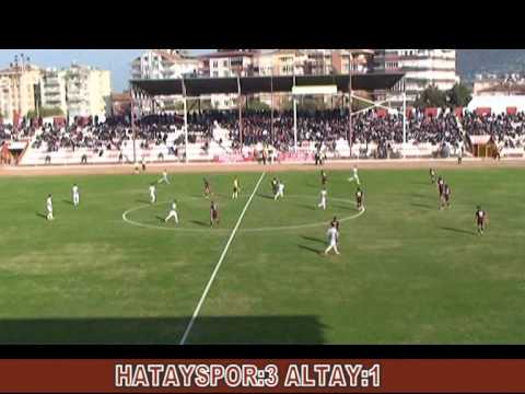 HATAYSPOR-ALTAY MAÇIN ÖZETİ-SPORHATAY.ORG
