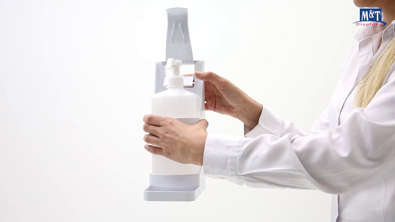Basic Touchless Dispenser Stand Assembly - YouTube