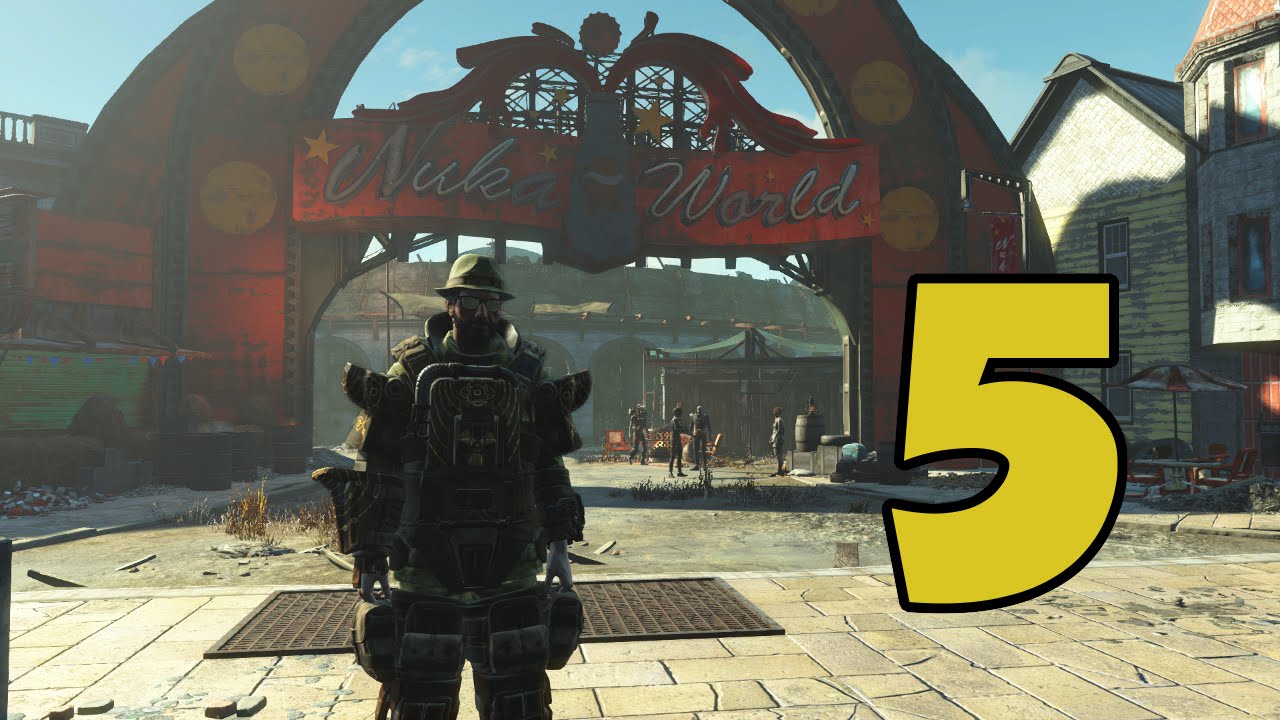 Fallout 4 Nuka World - Part 5 - MOAR STAR CORES! - YouTube