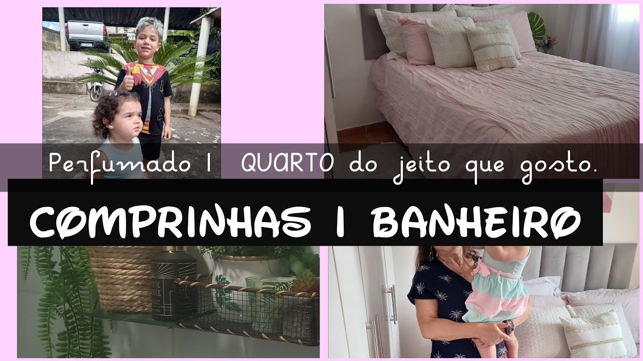 COMPRINHAS I tudo cheiroso Cama Posta I ALMOÇO I banheiro e sala do ...