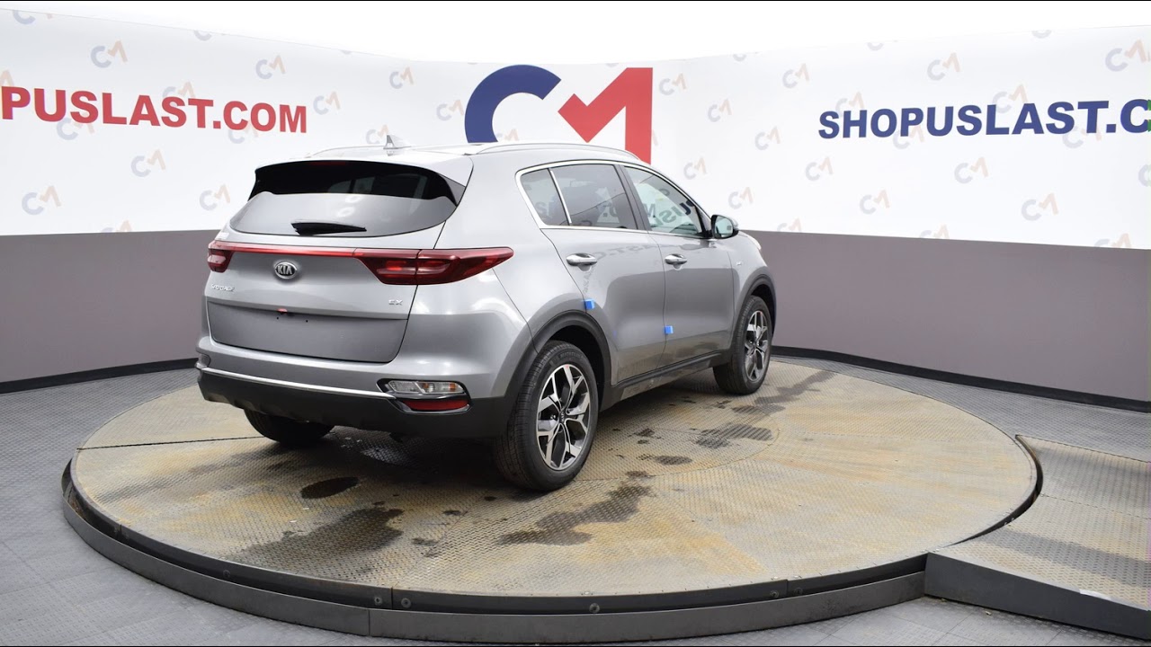2020 Steel Gray Kia Sportage 4D Sport Utility #K1429 - YouTube