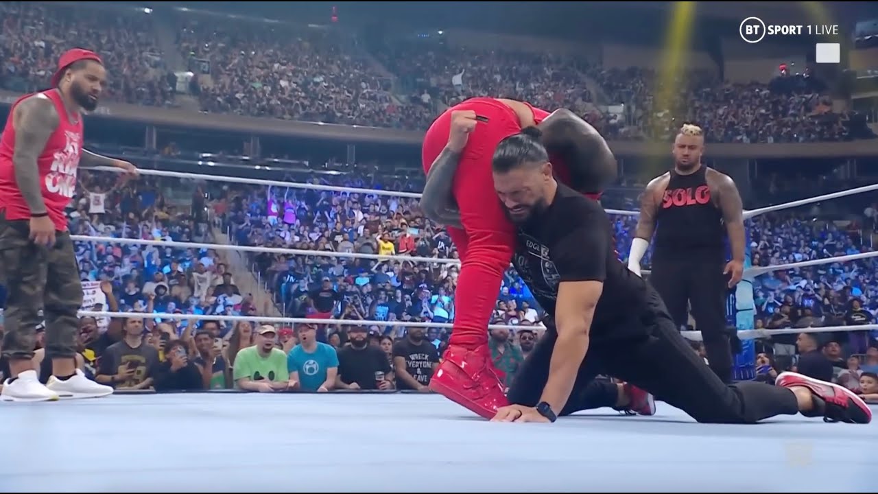 1080p Roman Reigns and The Usos - The Tribal Court Part 3/3: WWE ...