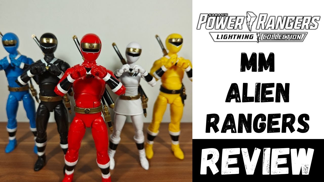 Power Rangers Lightning Collection MM Alien Rangers Review & Thoughts ...