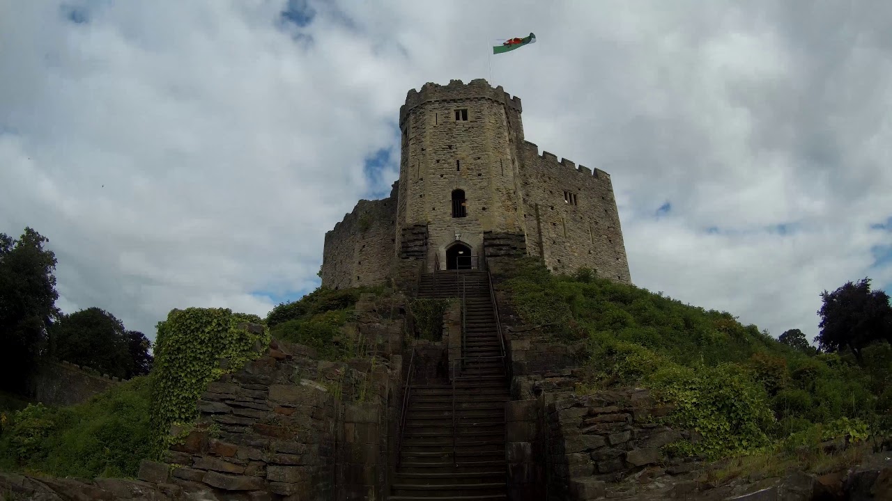 Cardiff Castle (66) | Royalty-Free Stock Video Footage | Videoscape ...
