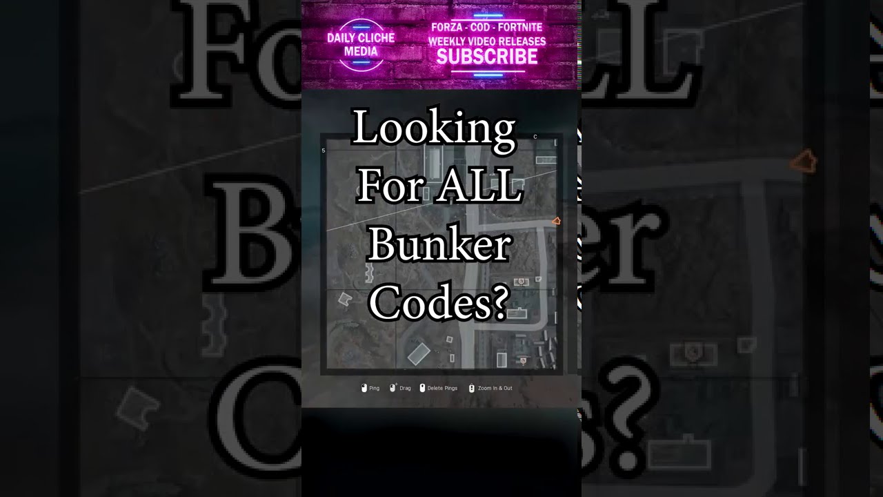 All Bunker Codes | Call of Duty Warzone Season 6 - YouTube