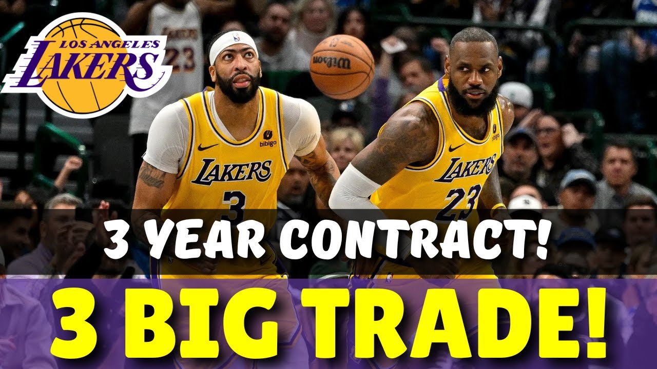 BREAKING! 3 TRADES IN THE LAKERS! CONFIRMED NOW! TODAY’S LAKERS NEWS ...