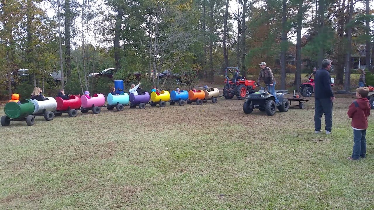 THE REDNECK TRAIN RIDE!!! - YouTube