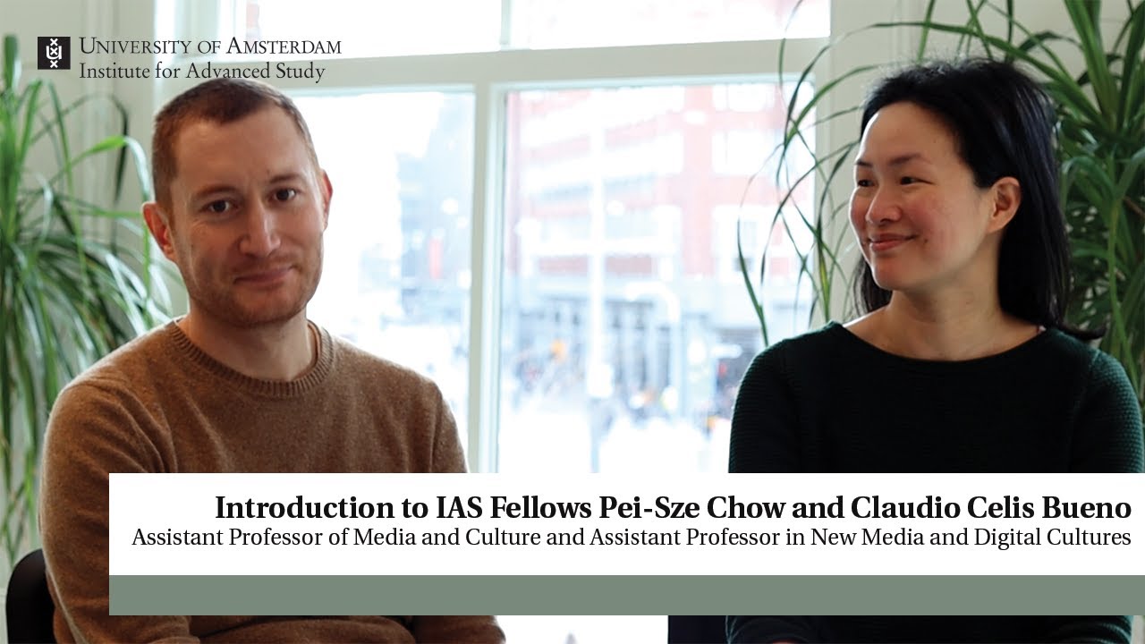 IAS Fellows Pei-Sze Chow and Claudio Celis Bueno on AI in Film Culture ...