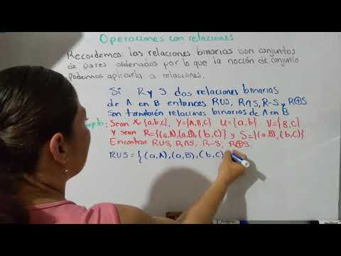 V1 Operaciones con relaciones. Matemática Discreta - YouTube