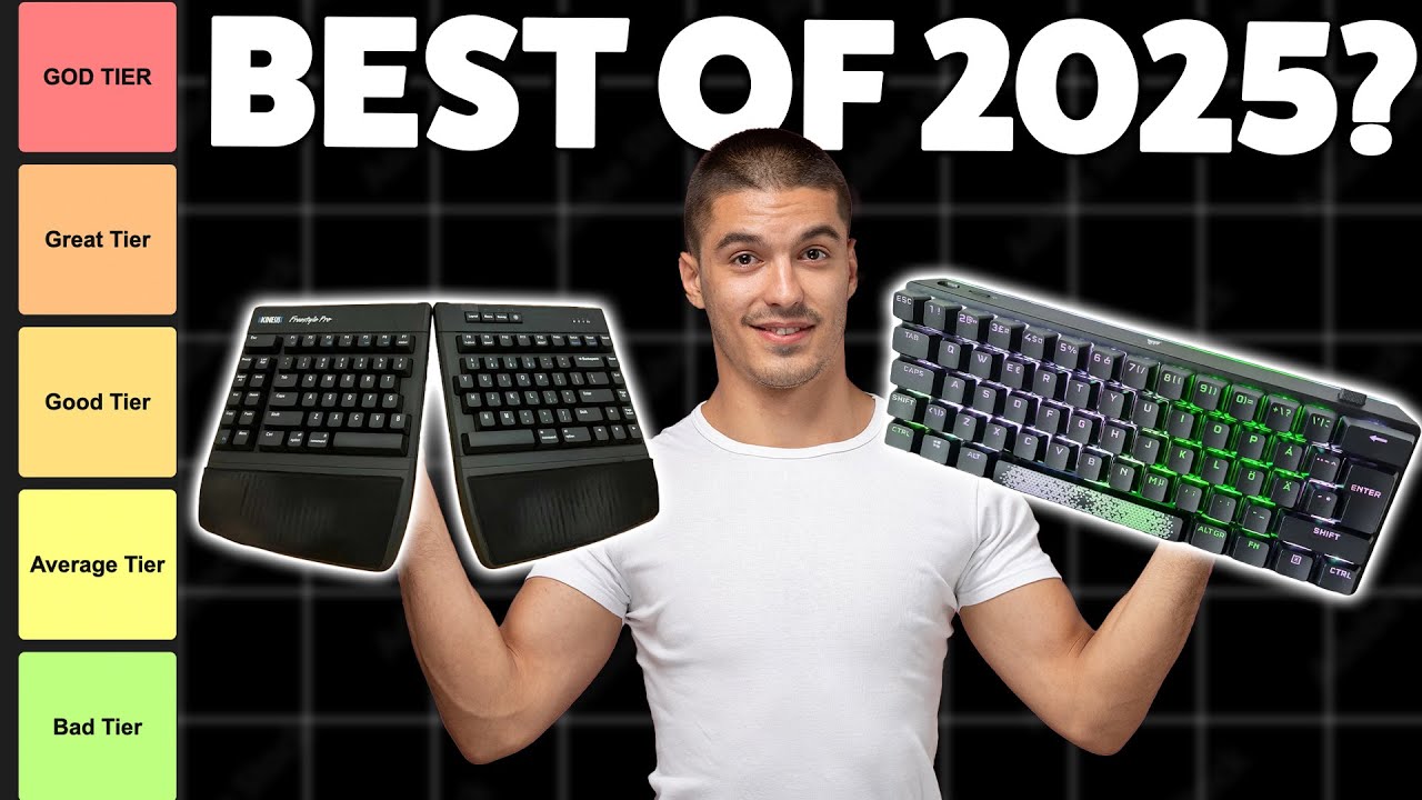 BEST Ergonomic Keyboard Tier List 2025 - Top Picks For Comfortable ...