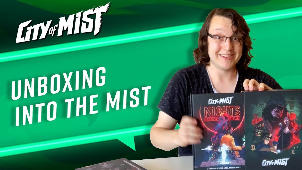 Unboxing The Into the Mist Set and Deck of Legends (City of Mist TTRPG ...