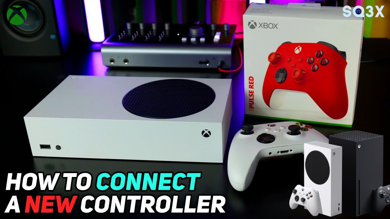 How To CONNECT A NEW CONTROLLER to your XBOX SERIES X|S 🎮 - YouTube
