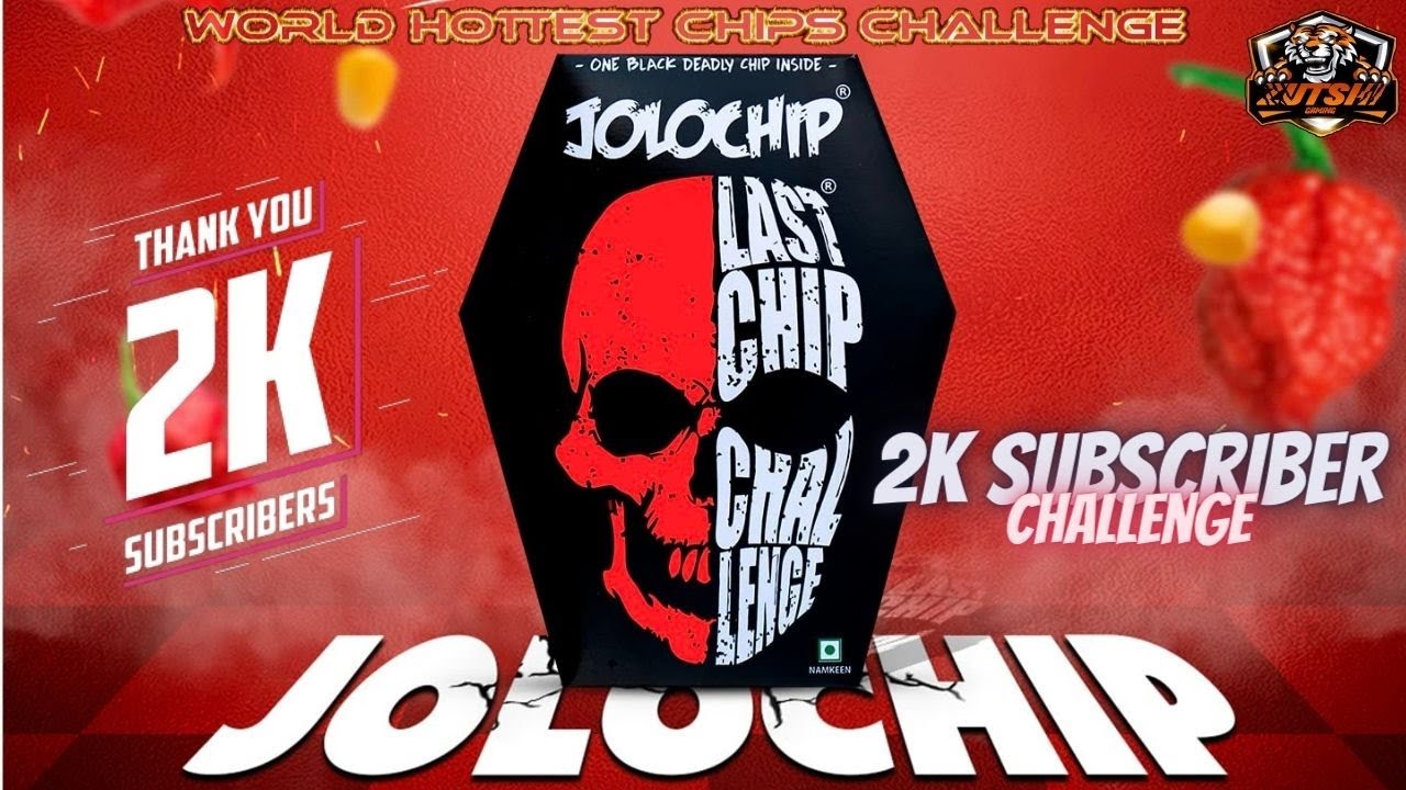 WORLD'S HOTTEST JOLO CHIP EATING CHALLENGE | 2K SUBSCRIBER CHALLENGE ...