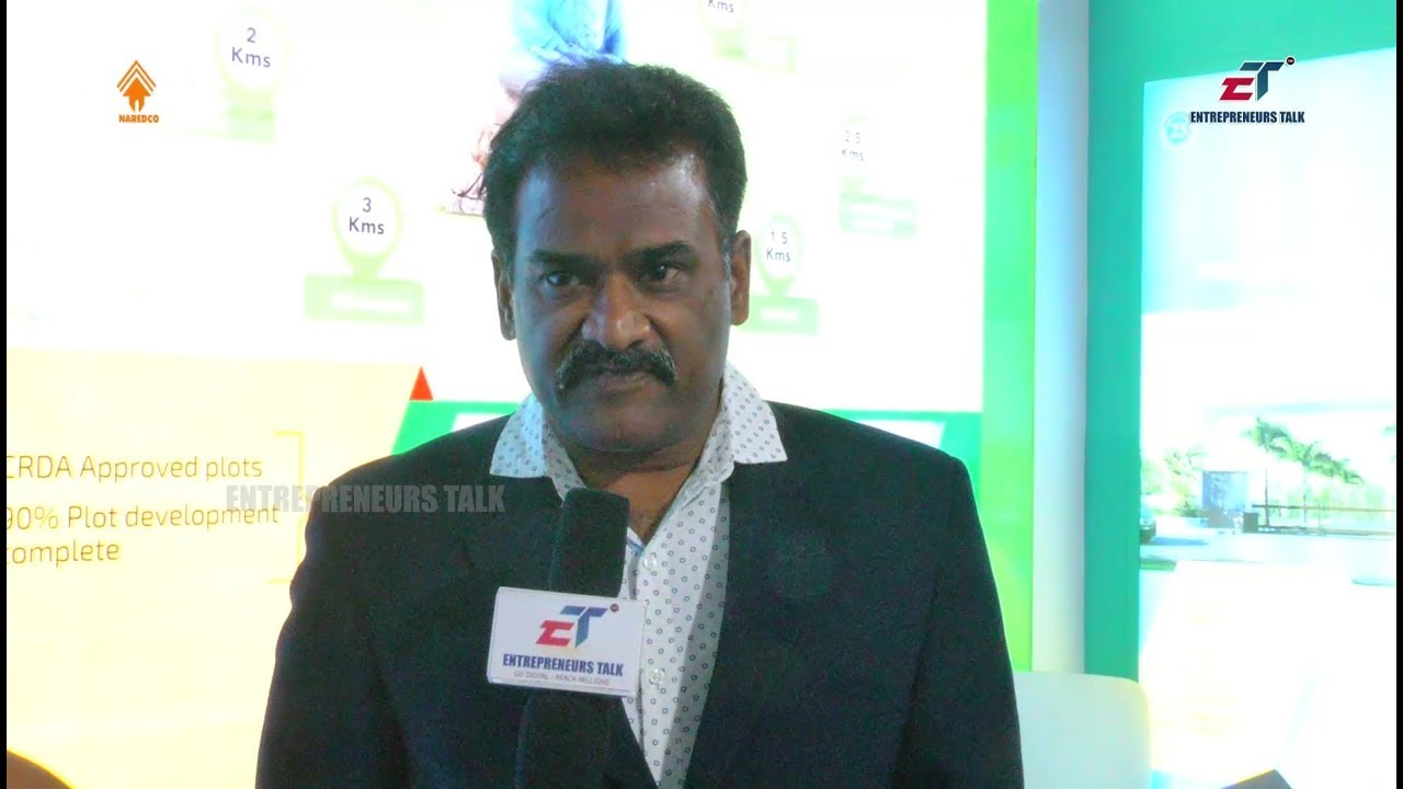 Vertex Homes AGM Sales Parameshwar Reddy at APREDA PROPERTY SHOW Guntur ...