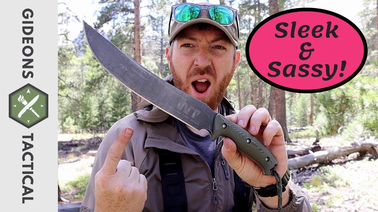 Sleek & Sassy! The Work Tuff Gear Atayal Bush Knife - YouTube