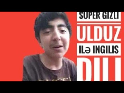 😆SUPER GIZLI ULDUZ ILE INGILIS DILI
