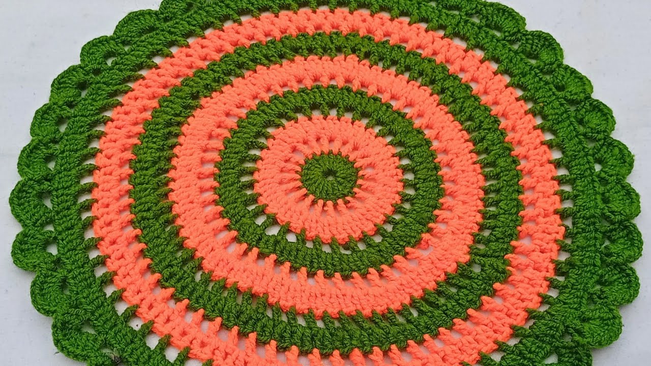 Thalposh Crochet Rumal Design | Thalposh Design | Thalposh | Crochet ...