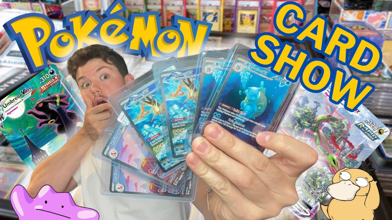 Pokemon Card Show Vlog! WE WENT CRAZY!!! - EC3Con PT. 1 - 5/24 - YouTube