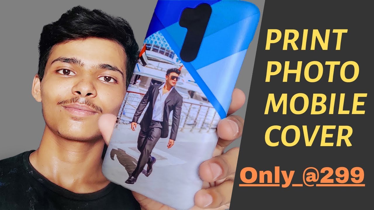 Print Your Photo on Your Mobile cover | Simple and easy way ...