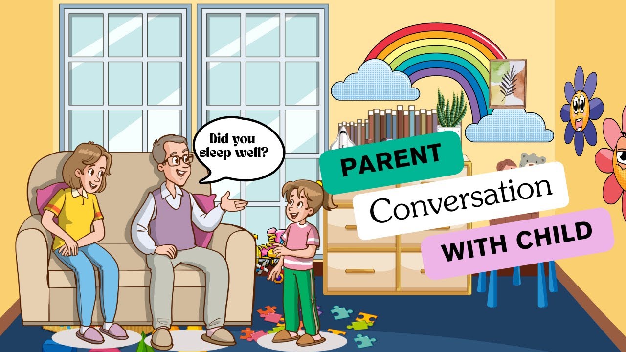 Daily english conversation between Parents and child|Learn English ...