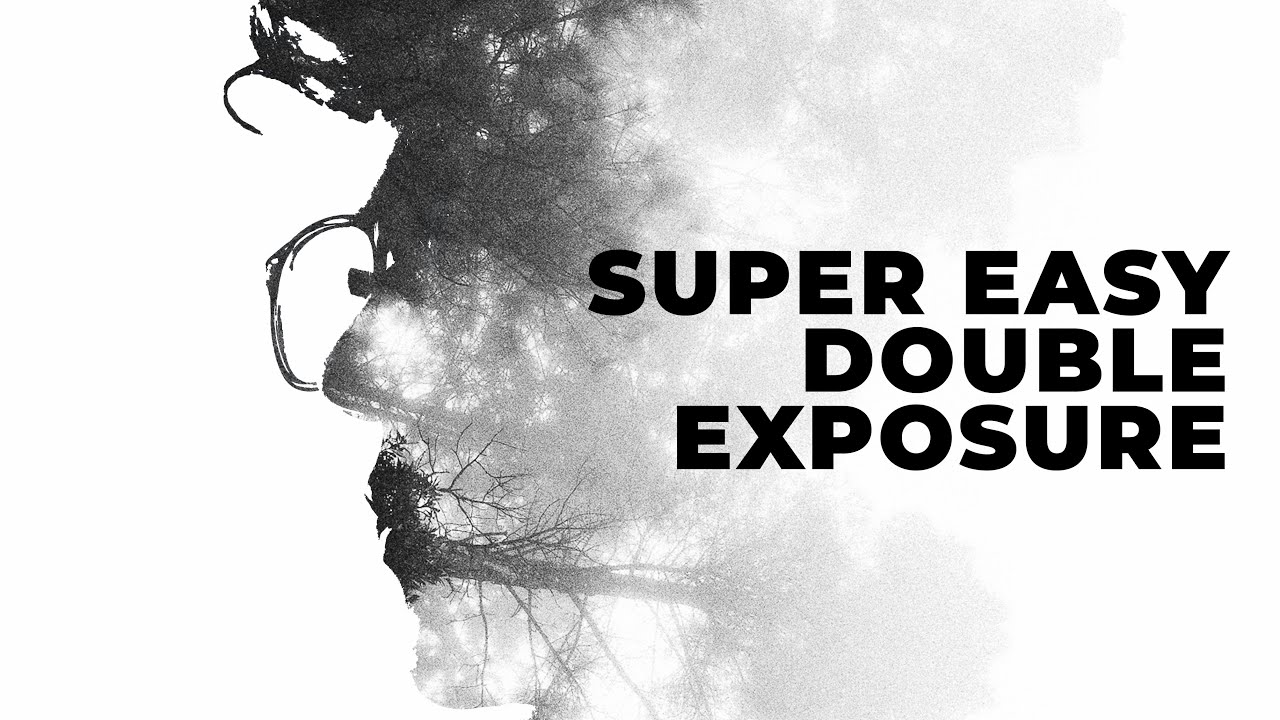 Super Easy Double Exposure in Photoshop - YouTube