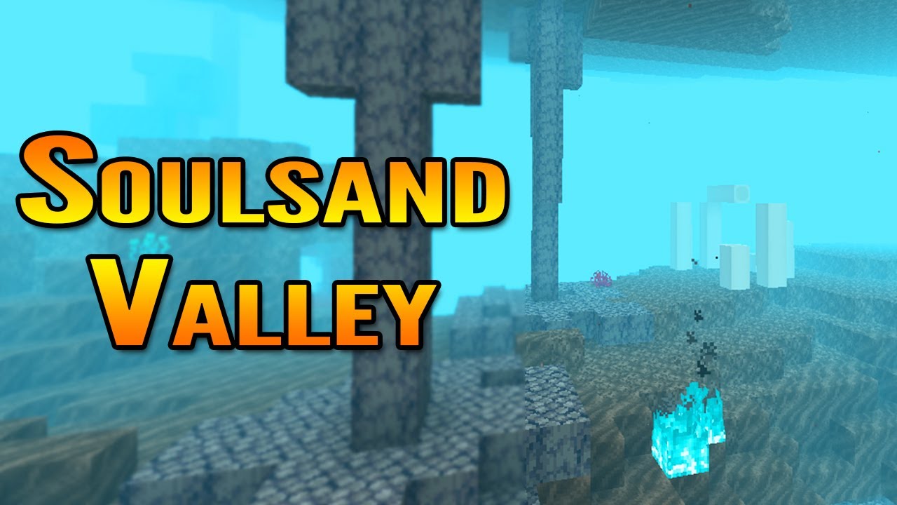 Minecraft 1.16 Nether Update - Soulsand Valley Nether Biome Showcase ...
