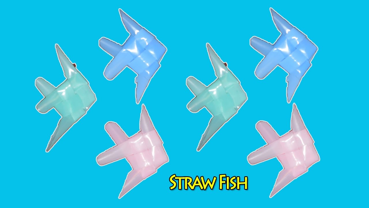 DIY Straw Fish | Easy To Make Straw Craft | How To Make Straw Fish ...