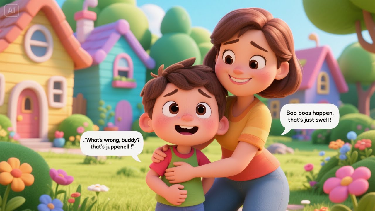 Ouchie Boo Boo – JJ Gets a Bandage | Popular Nursery Rhyme ...
