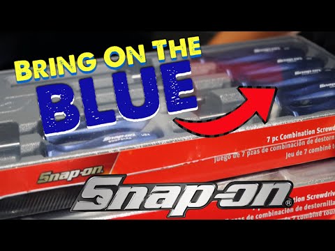 Snap On Truck Loaded With More Blue Tools! BRING ON THE BLUE!!!!