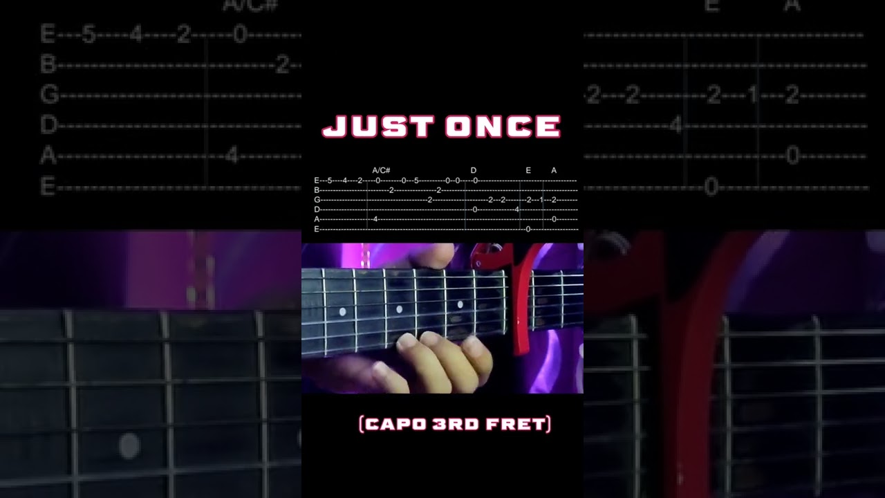 James Ingram - Just Once (Guitar Tabs) (Guitar Fingerstyle Tutorial ...