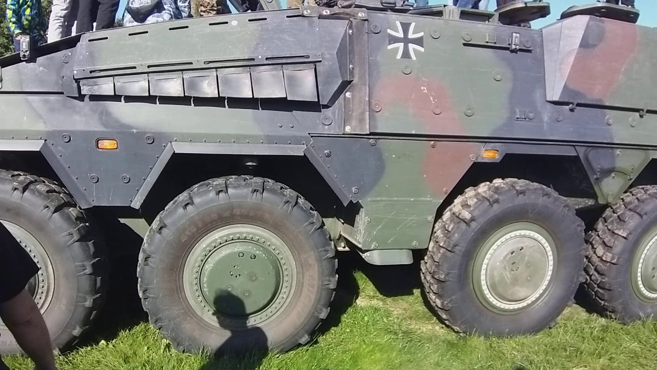 Boxer APC - engine reving - YouTube