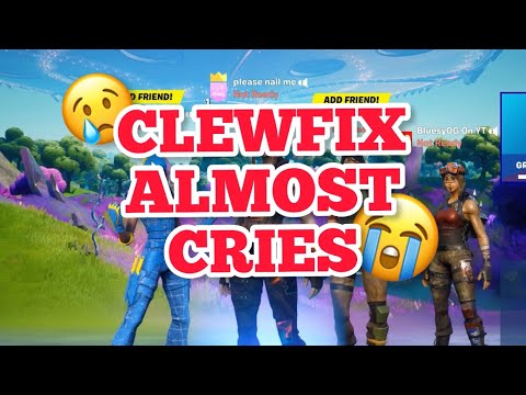 Clewfix almost CRIES because of what these kids said to him… - YouTube