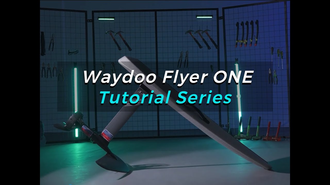 Waydoo Flyer ONE eFoil Tutorial - PowerFlight Cell Battery Intro and ...